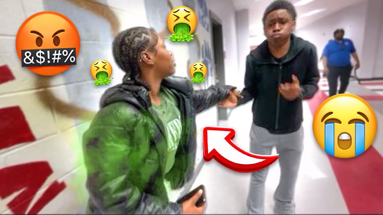 TELLING PINKY SHE STINKS (PRANK) GONE RIGHT - YouTube
