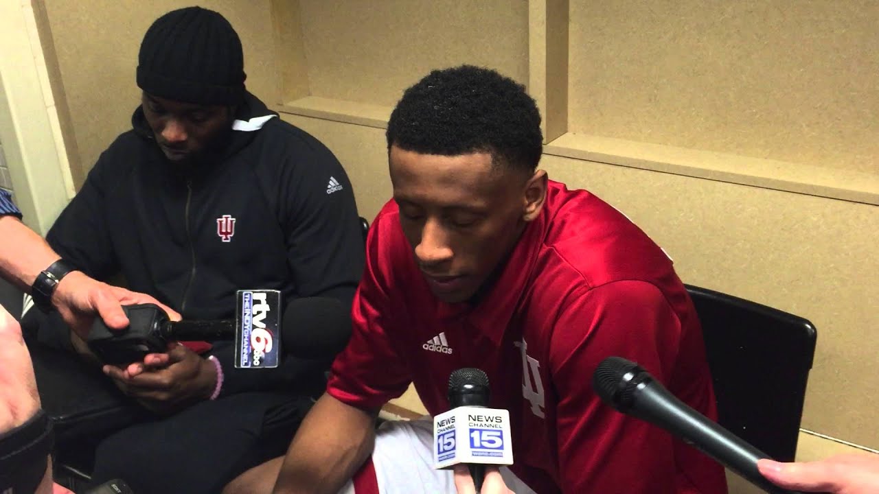 Troy Williams discusses Indiana loss to Michigan in Big Ten Tournament ...