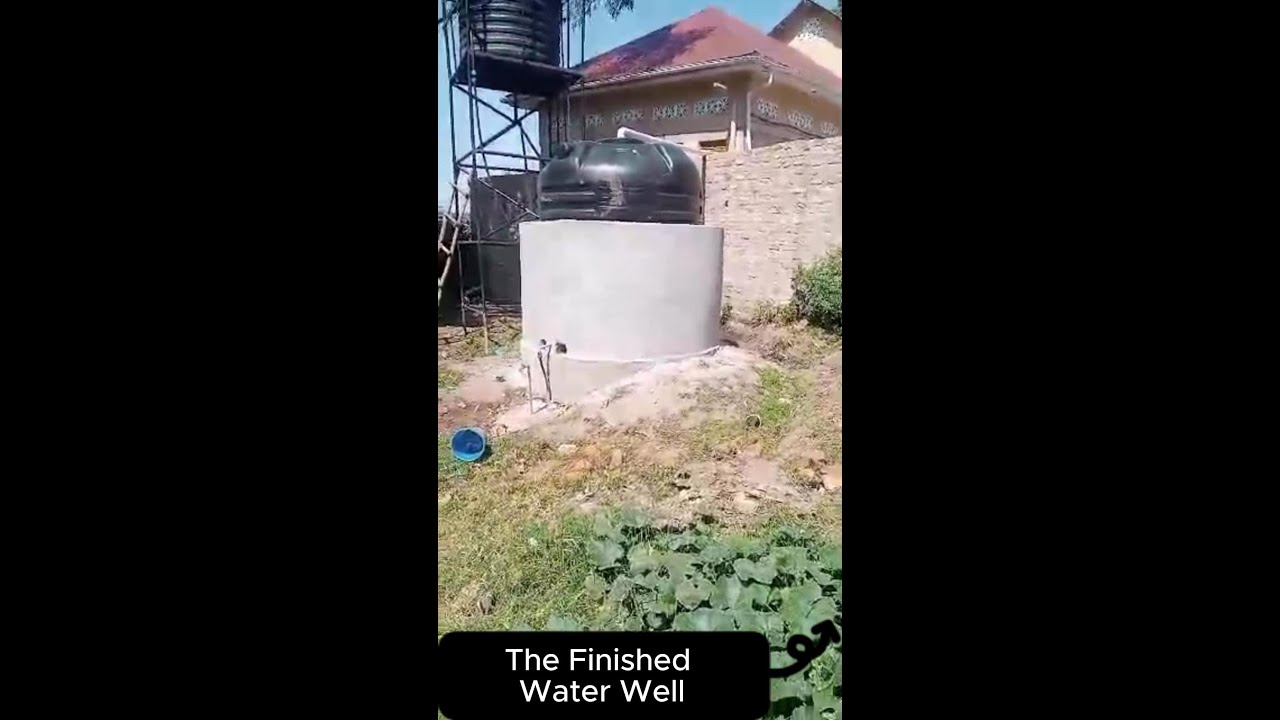 The Finished Water Well - YouTube