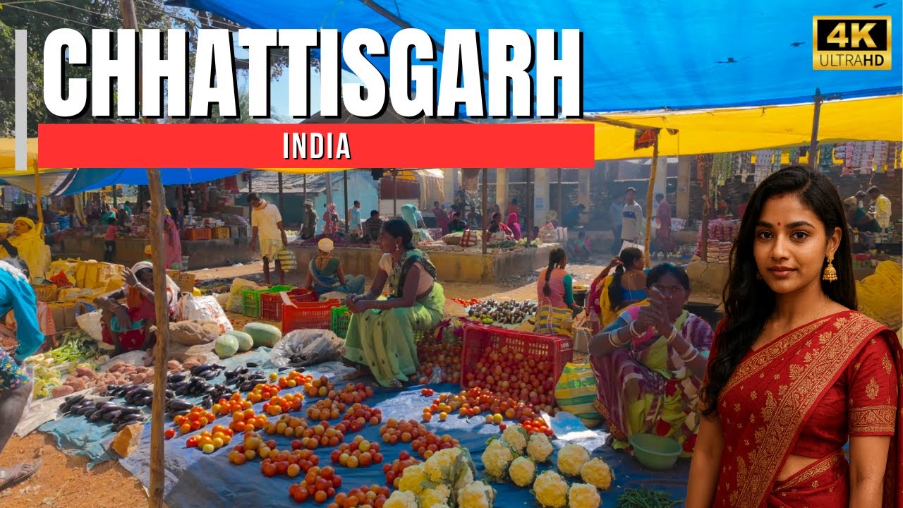 【India Walk 4K】Alnar Market | Chhattisgarh | 2024 | Traditional Tribal Bazaar - YouTube