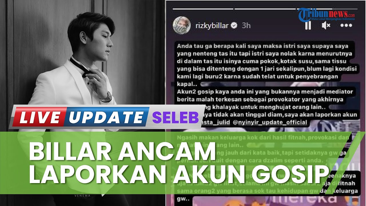 Geram Dituding Tak Pedulikan Lesti Kejora saat Bawa 3 Tas, Rizky Billar ...