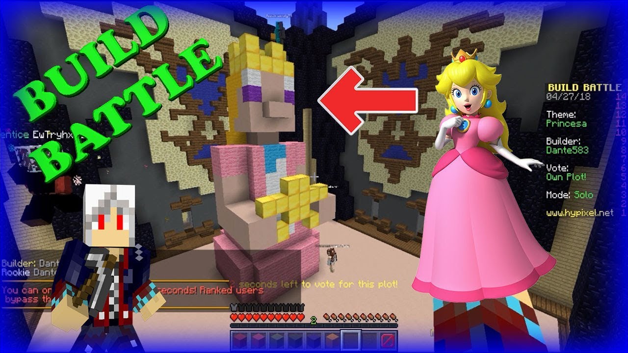 LA PRINCESA MAS BONITA!! BUILD BATTLE - YouTube