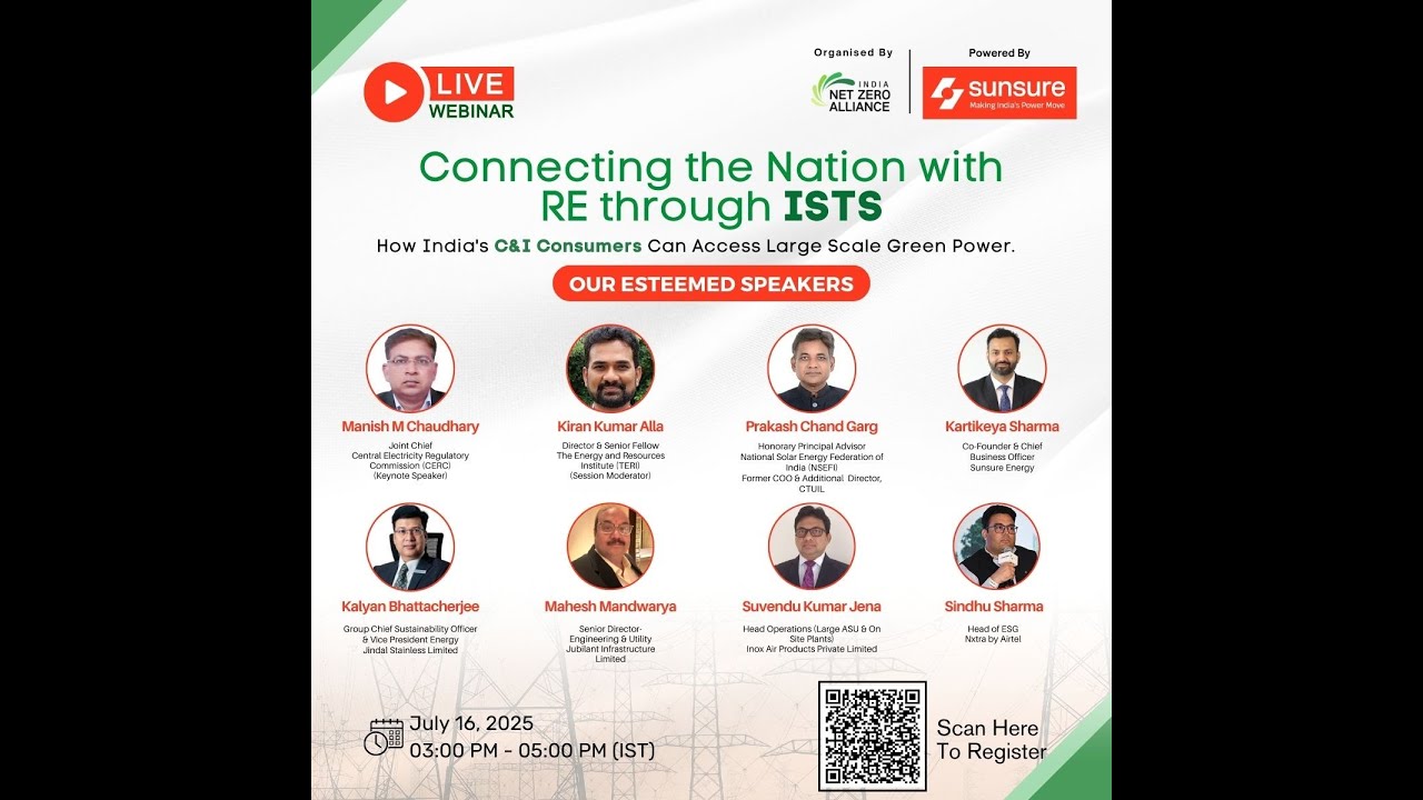 Webinar on Interstate Transmission System: How India’s C&I Consumers ...