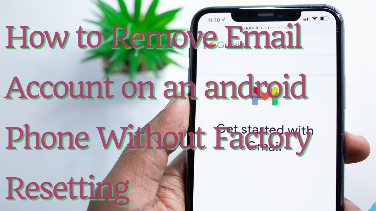 How To Remove Email Account On An Android Phone Without Factory Resetting YouTube How To Remove Email Account On An Android Phone Without Factory Resetting YouTube