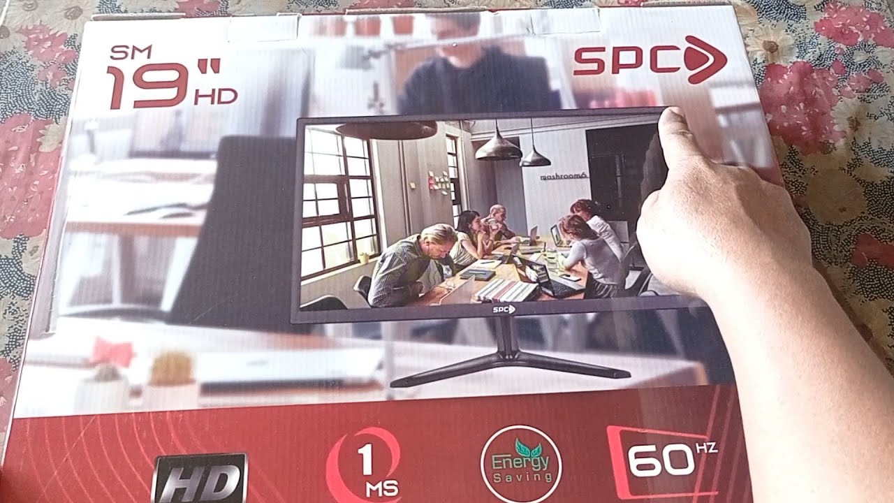 Unboxing & Review Layar Monitor SPC SM19-HD #MyYearOnYouTube! - YouTube
