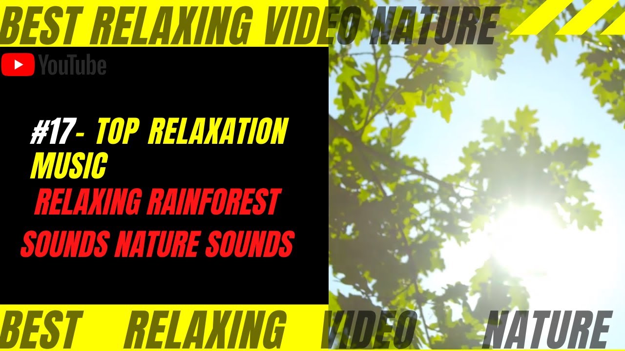 #17- Top Relaxation Music , Relaxing Rainforest Sounds Nature Sounds ...