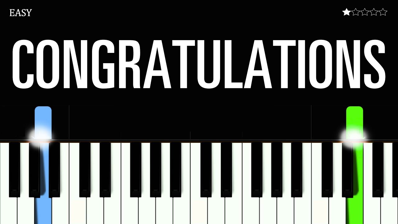 Mac Miller – Congratulations | Easy Piano Tutorial - YouTube