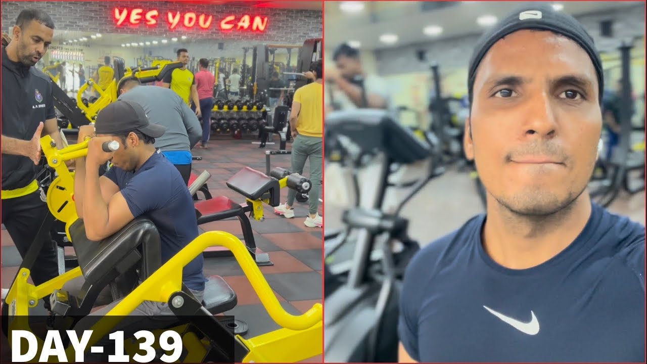 Vlog 139 Back And Bicep Workout Visited New Gym Youtube