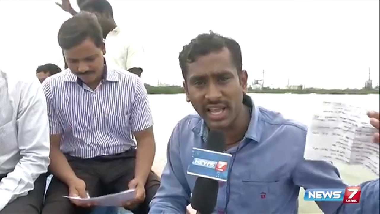 Tiruvallur collector K Veera Raghava Rao inspects flood hit areas ...