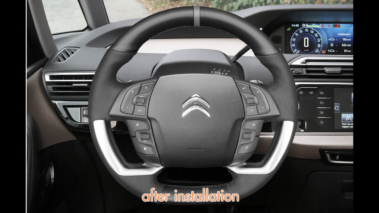 MEWANT---for Citroen C4 Picasso C4 SpaceTourer 2018-2022 Hand Stitch ...