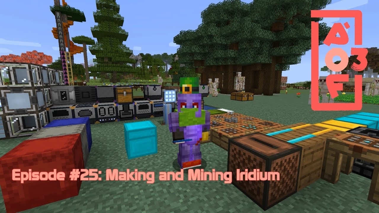 All of Fabric 3 #25 - Making and Mining Iridium - YouTube