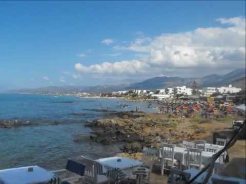 Stalis,Crete,Greece,September 2012 Part One - YouTube