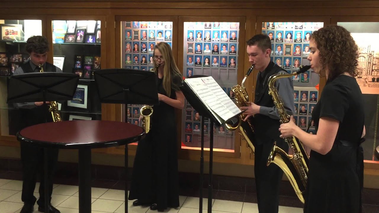 4 Saxophones Quartet - YouTube