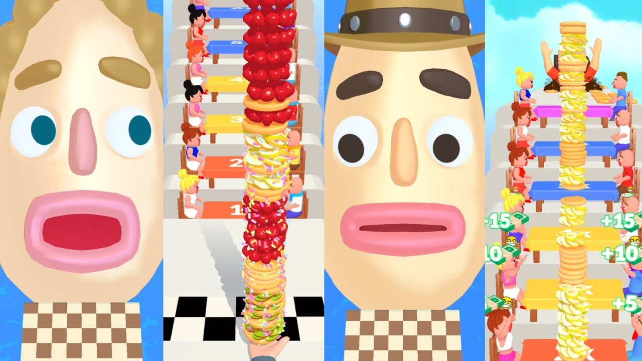 Sandwich Runner | Pancake Run - Gameplay Walkthrough (Android iOS ...