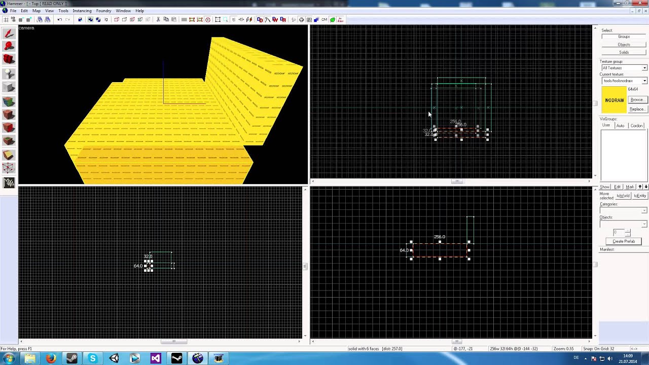 Valve Hammer Editor Tutorial #29 - Replacing Wallpanels - YouTube