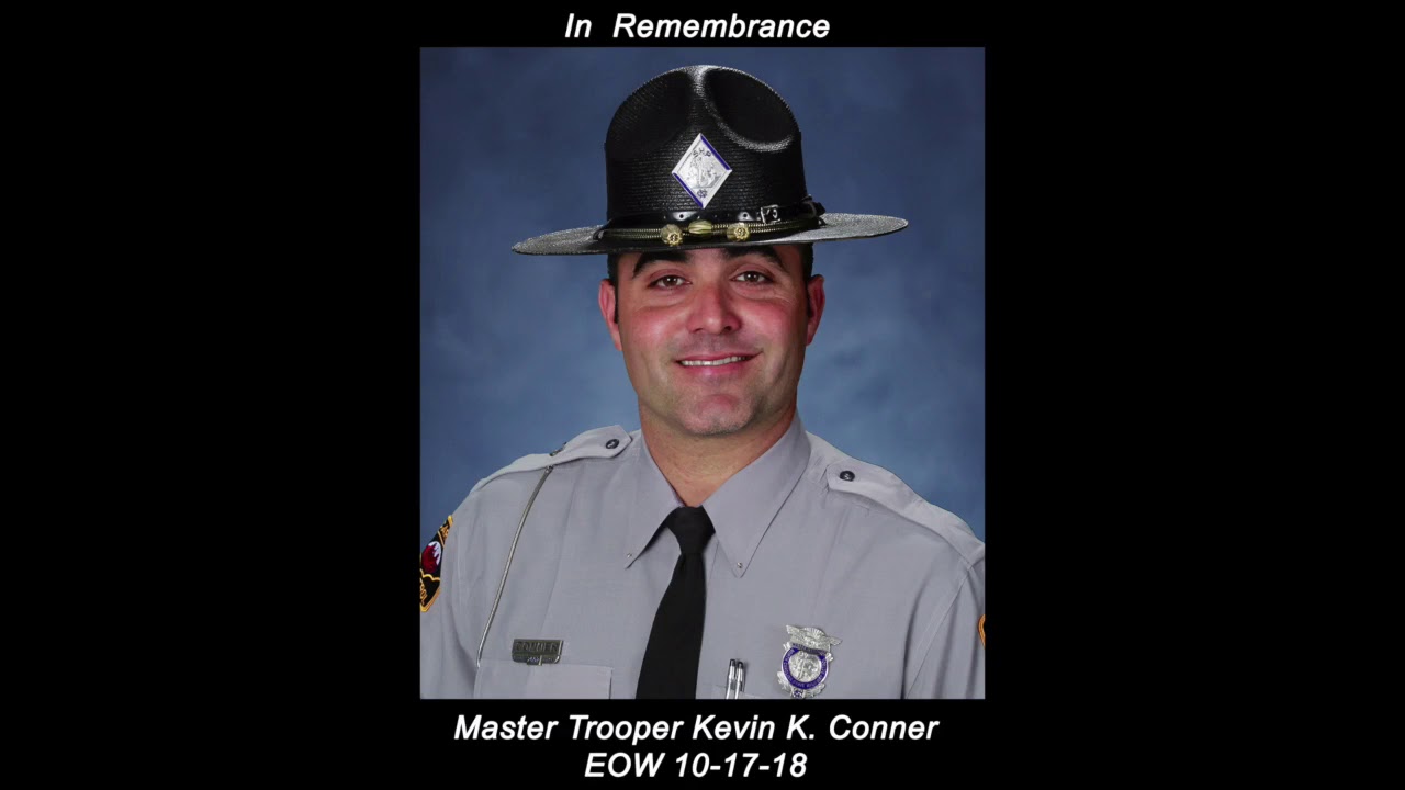 NC State Highway Patrol Trooper Kevin Conner Honored - YouTube