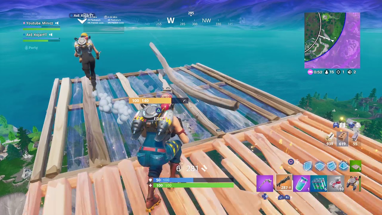 Fortnite Skybase win ft.kojarfatimi - YouTube