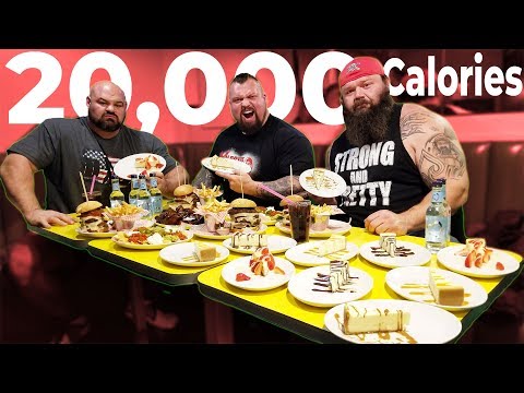 20,000 CALORIE STRONGMEN CHEAT MEAL WITH EDDIE HALL & ROBERT OBERST