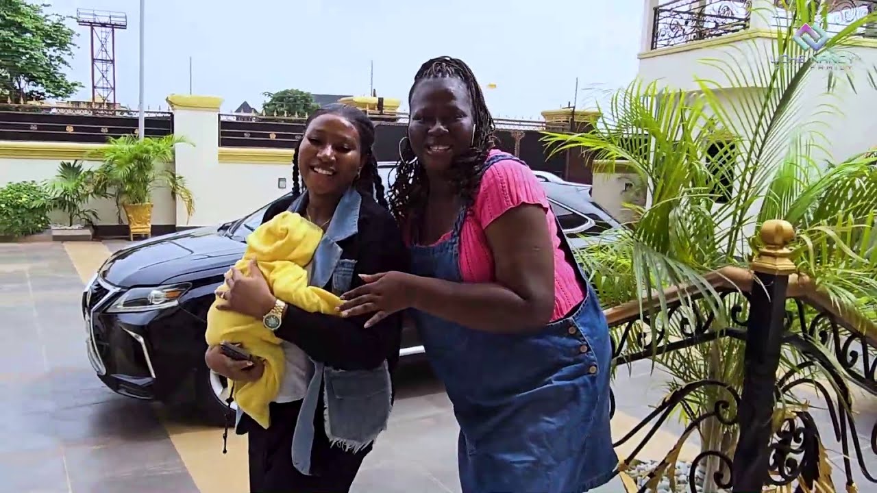 PART 1 - SEE HOW UCHE NANCY WELCOMED GRANDDAUGHTER & FAMILY AS SHE ...