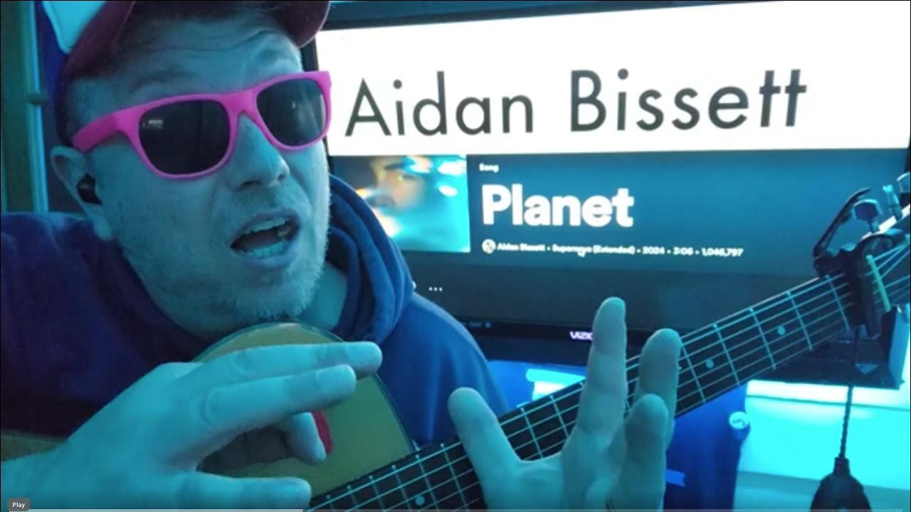 Planet Aidan Bissett Guitar Tutorial Beginner Lesson Youtube