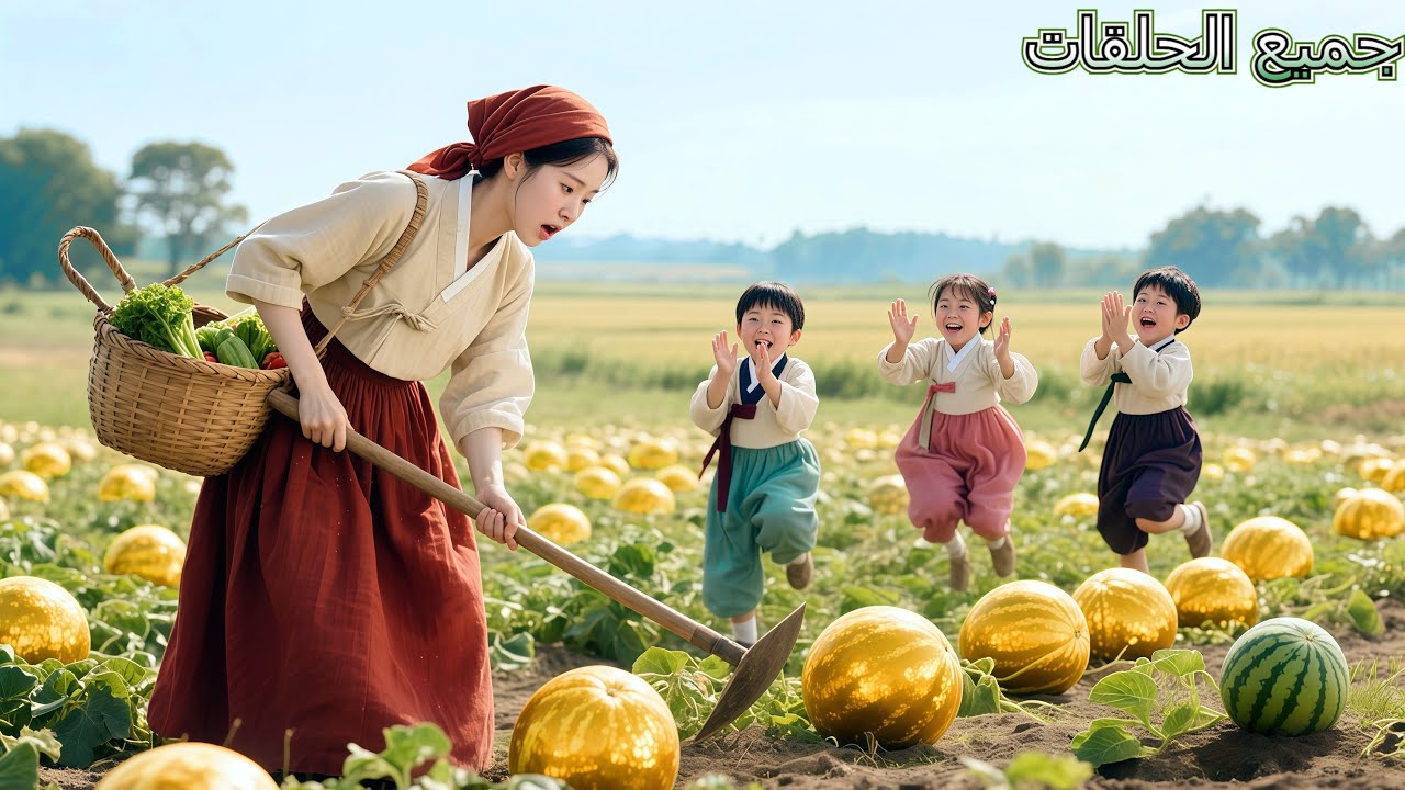 الأم العازبة الفقيرة لم تملك سوى أرض قاحلة، لكن فجأة زرعت بطيخًا… بل ...