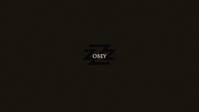 Black Obey Logo Wallpaper