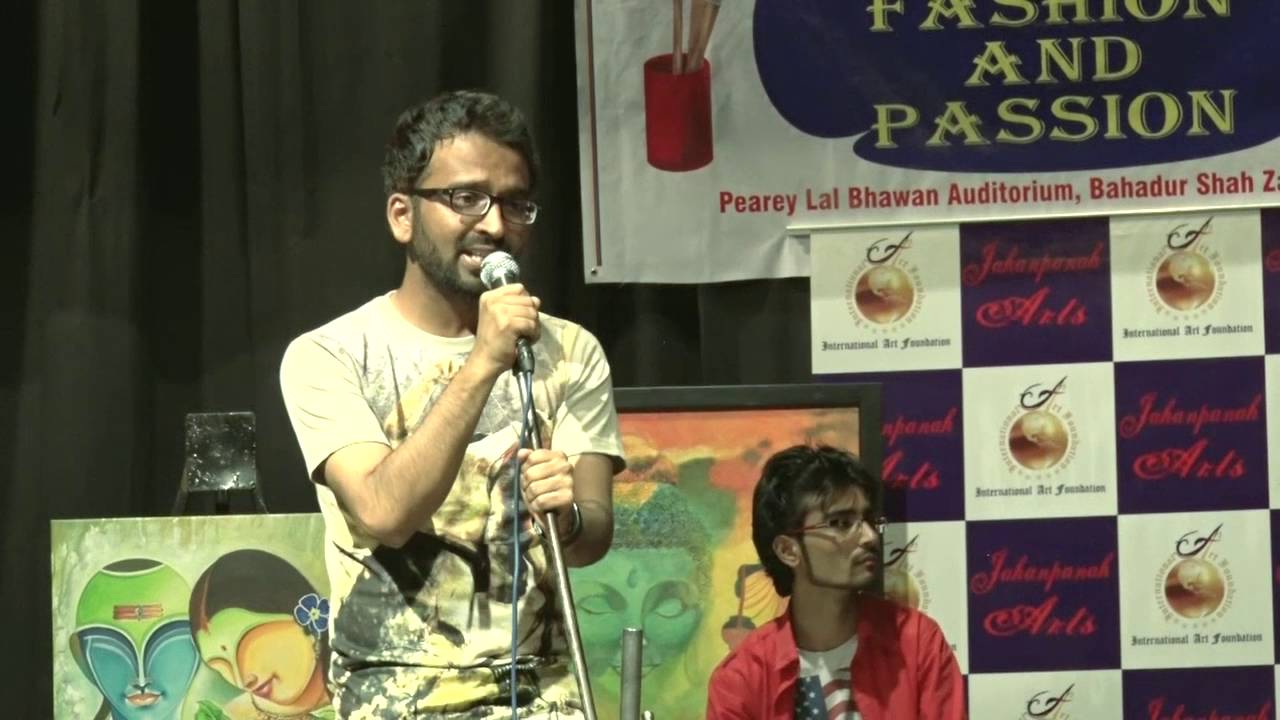 SINGER NITIN ON STAGE OF AGNIPATH ART WITH FASHION - YouTube