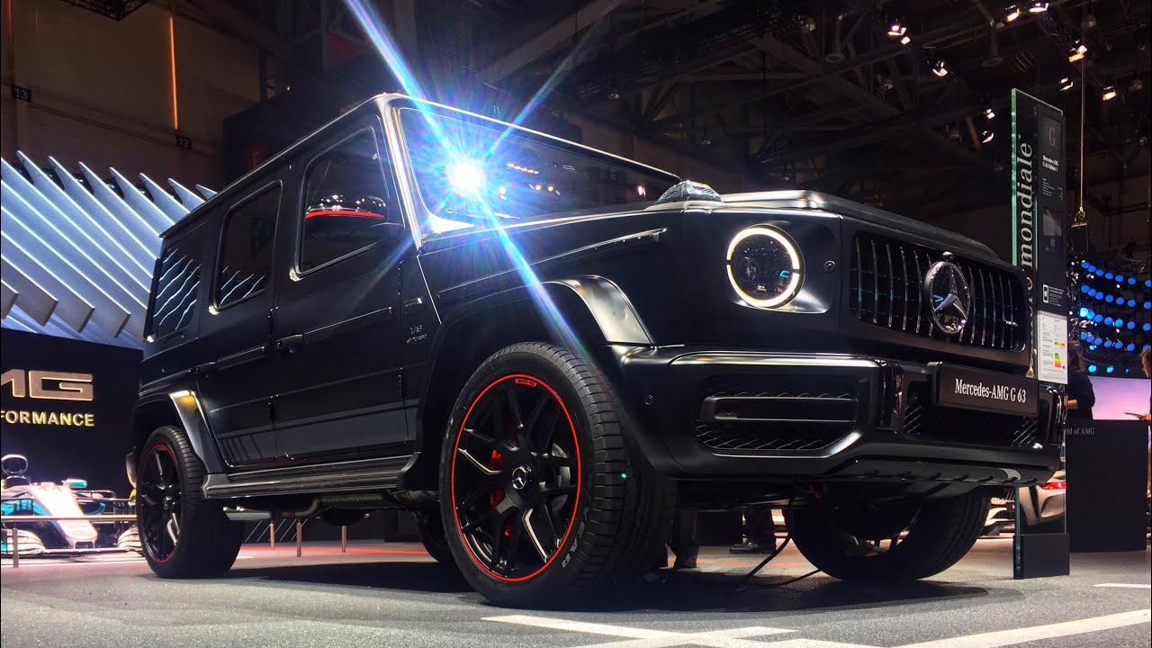 2018 Mercedes-AMG G63 reveal and walkaround at Geneva Motor Show 2018 ...