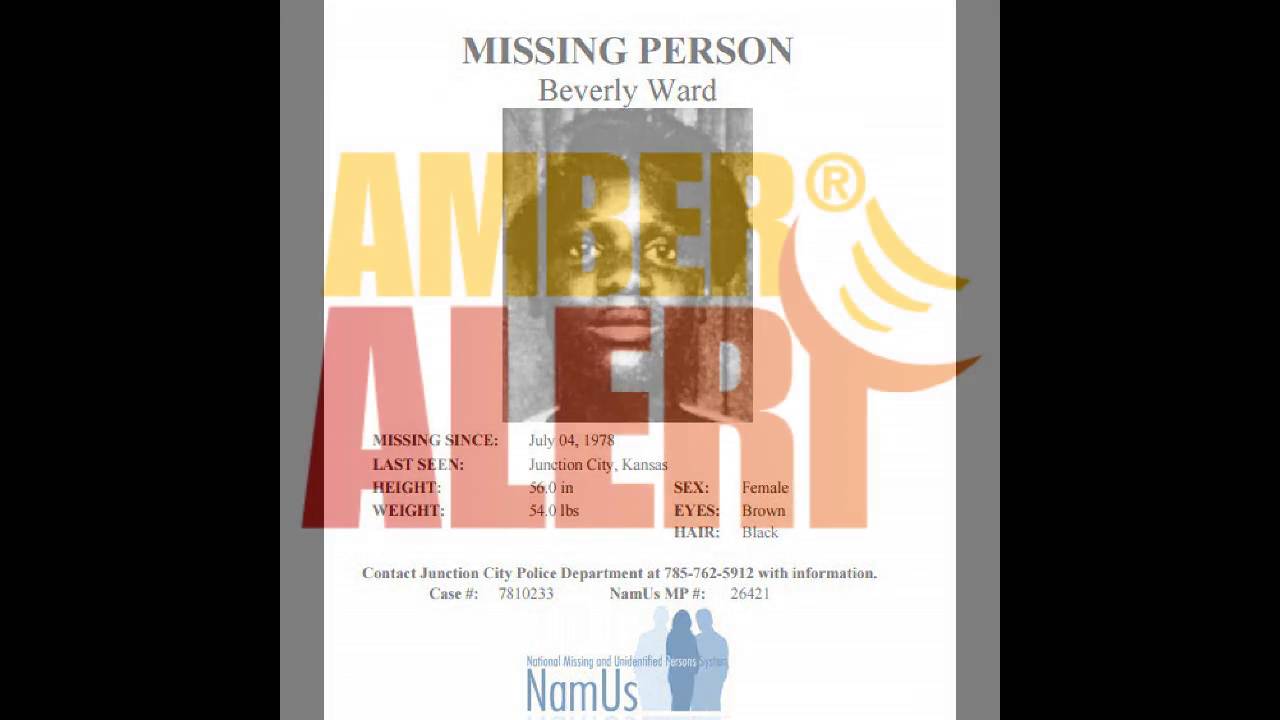 National Missing Persons Awareness System - YouTube