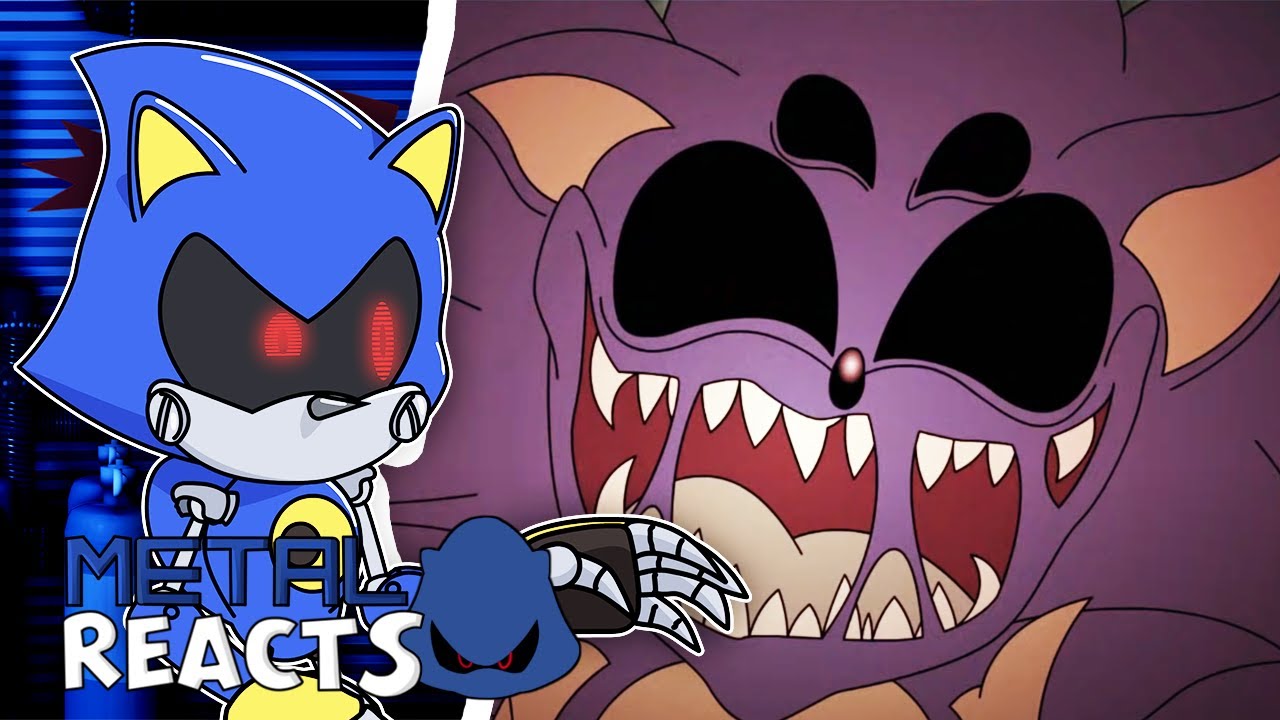 Metal Sonic Reacts to Sally.EXE Part 1: MASTER OF PUPPETS - YouTube