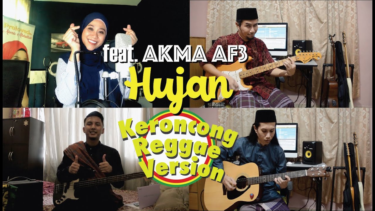 Hujan (Adibah Noor) - Keroncong Reggae Version (feat. Akma AF3) - YouTube