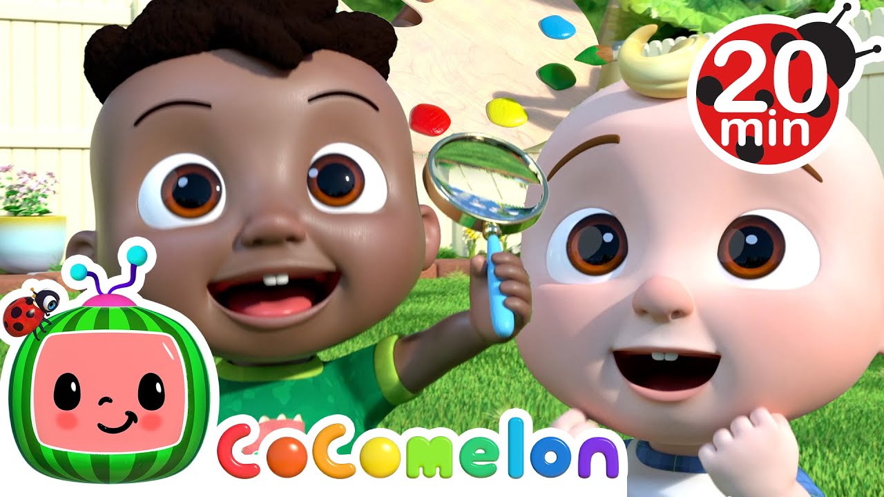 I Spy - Painting | CoComelon | Sing Along | Nursery Rhymes and Songs ...