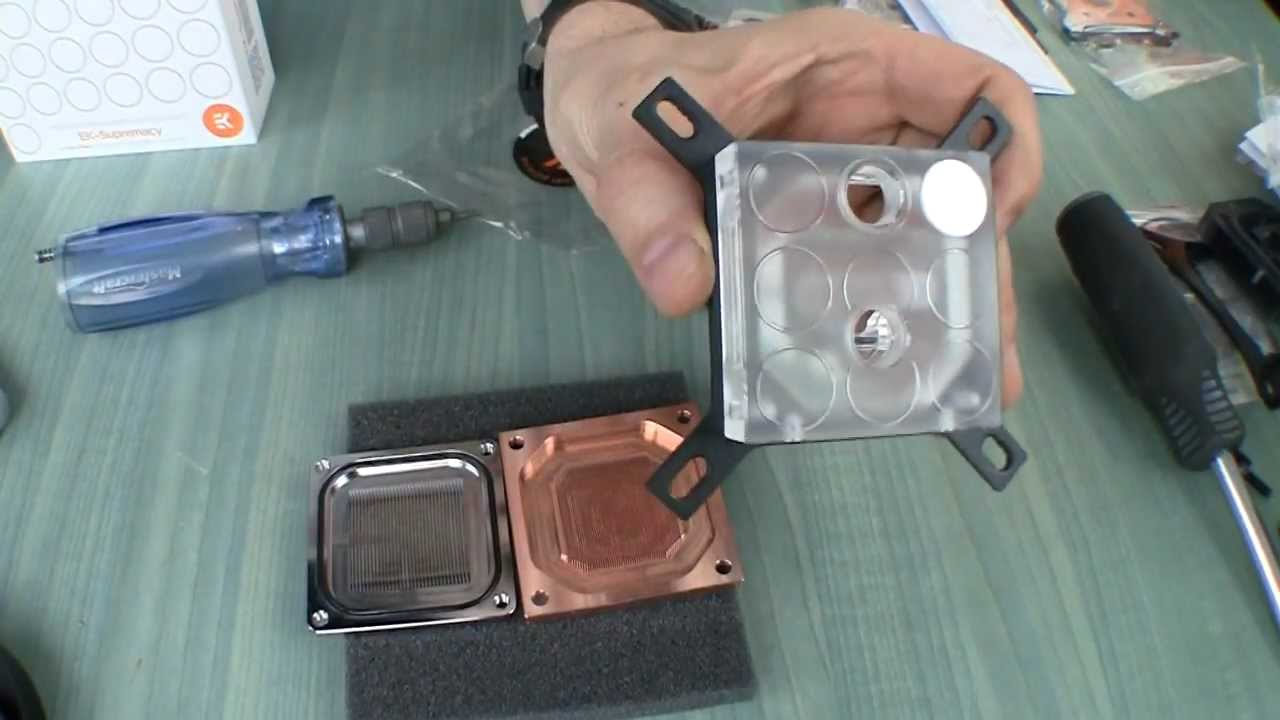 EK-Supremacy CPU Waterblock mini-review - YouTube