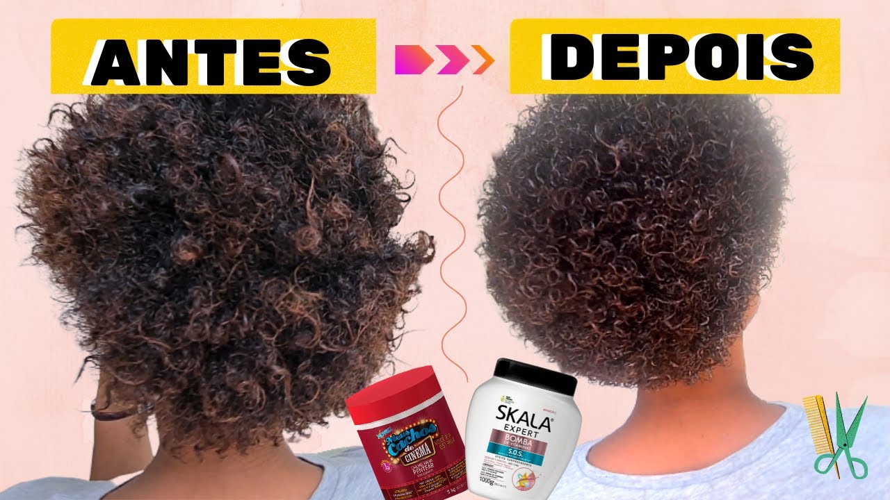 FINALIZANDO UM CABELO RELAXADO E CRESPO - #0053 - YouTube