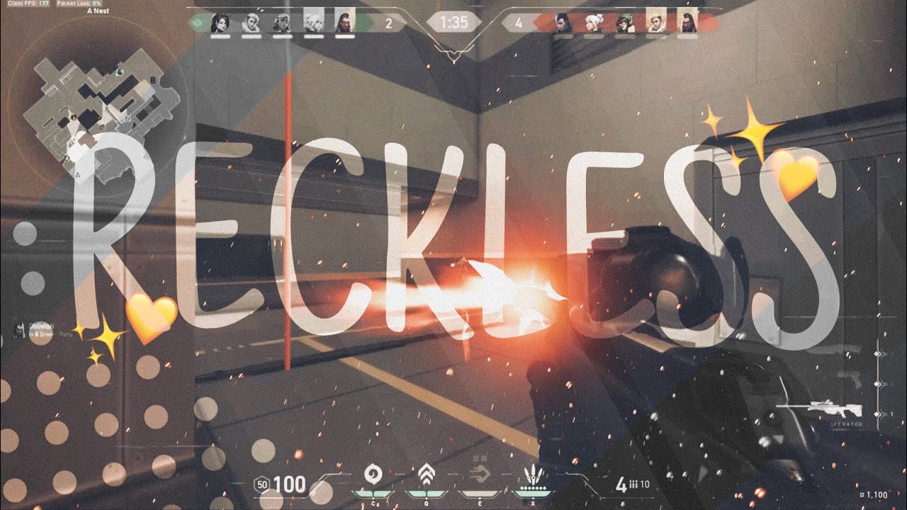 Reckless, valorant montage #valorantmontage #valorant #valorantlive ...