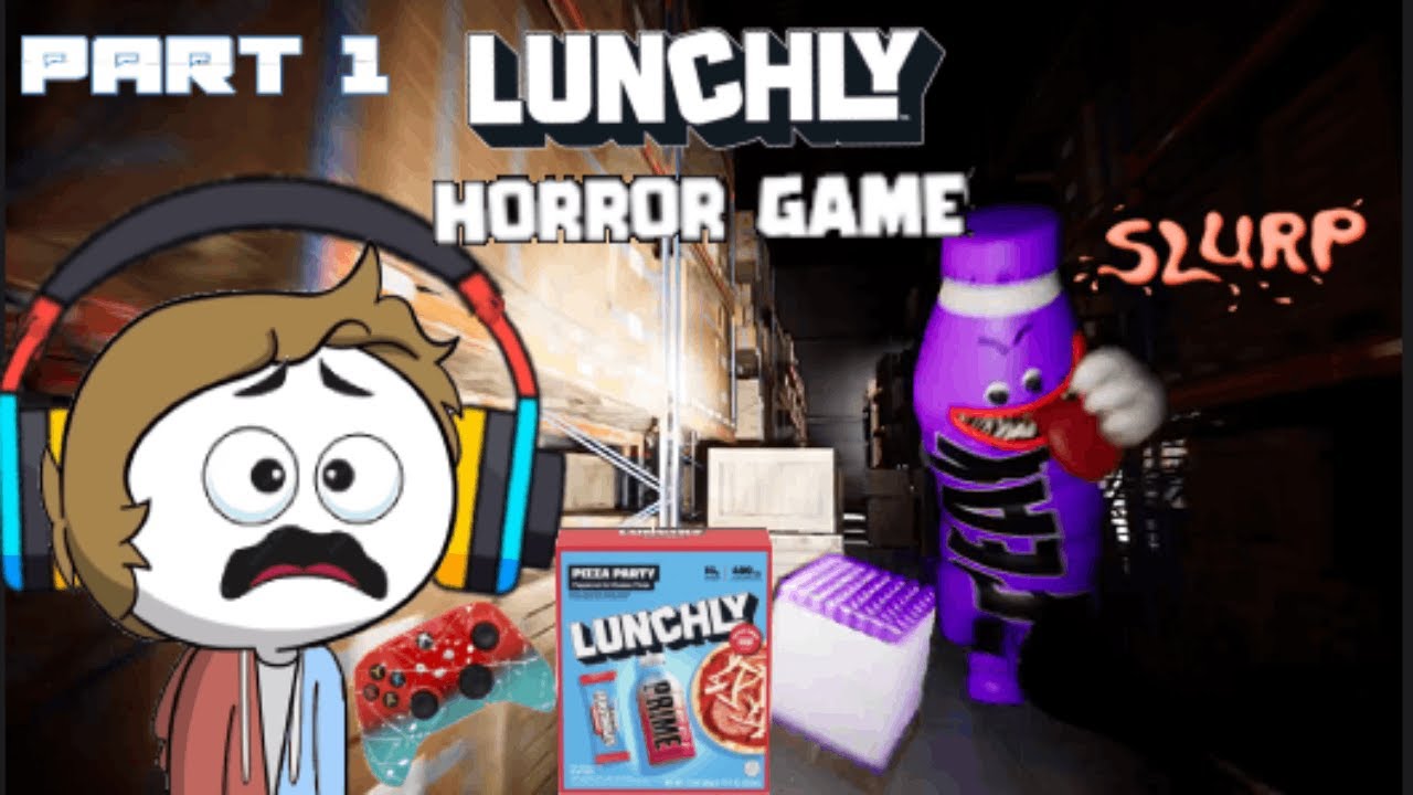 LUNCHLY Horror Game Part 1! - YouTube