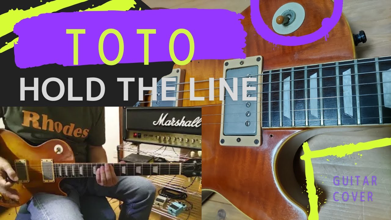 TOTO / Hold The Line [Guitar Cover] - YouTube