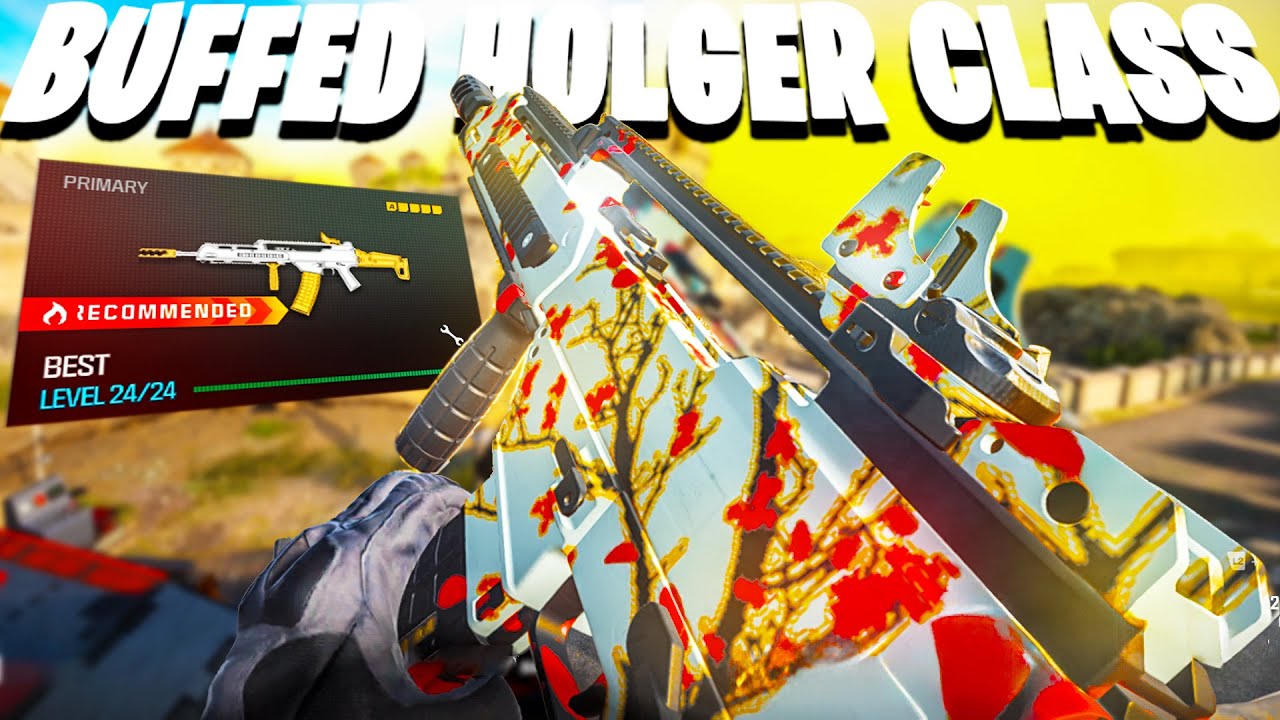 the NEW *BUFFED* HOLGER 556 CLASS in WARZONE 3! (Best HOLGER 556 Class ...