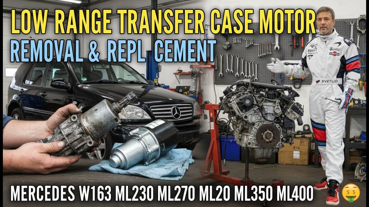 How to Replace the Low Range Motor on Your Mercedes M-Class (W163 ...