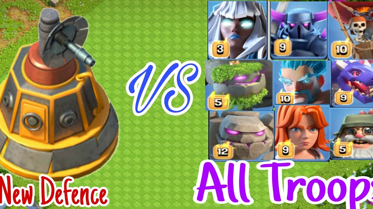 All Troops Vs Laser beam ||Clash Of Clans - YouTube