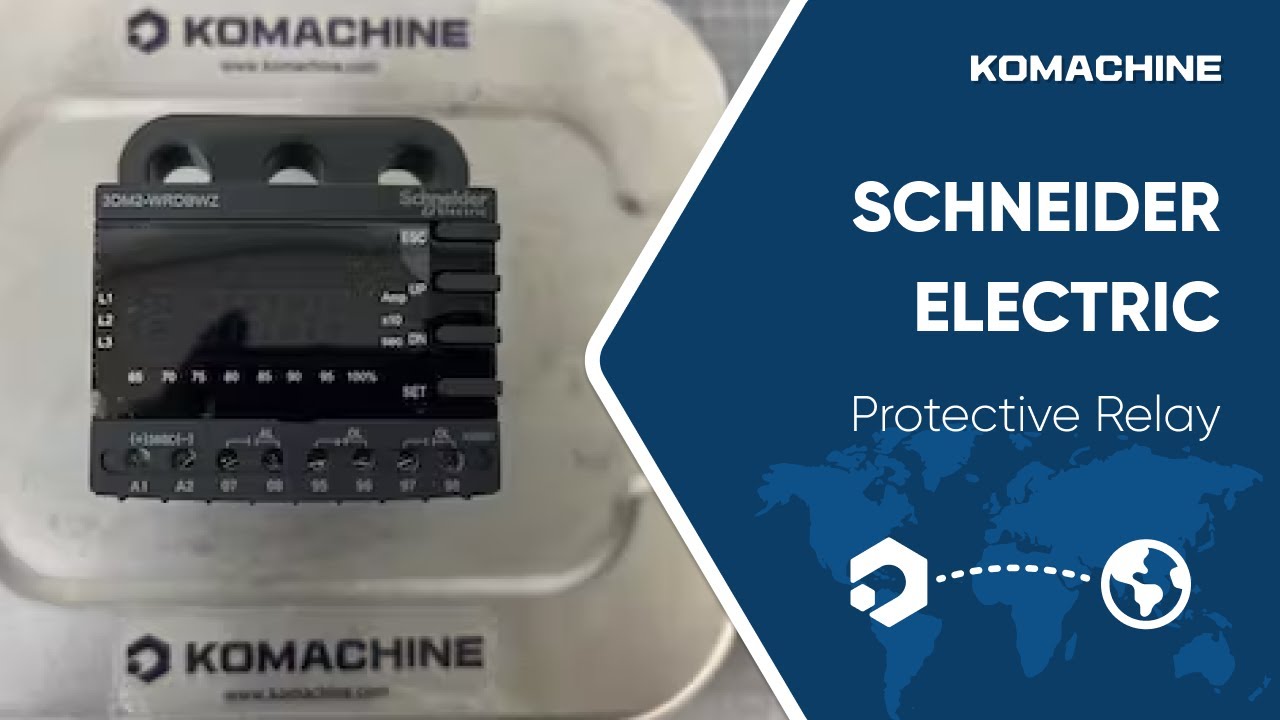 SCHNEIDER ELECTRIC / Protective Relay (3DM2-WRDBWZ) / INV-02288 - YouTube