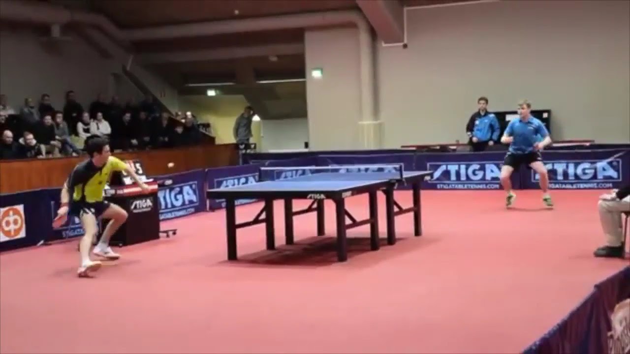 Niall Cameron v Toni Soine - Table Tennis - YouTube
