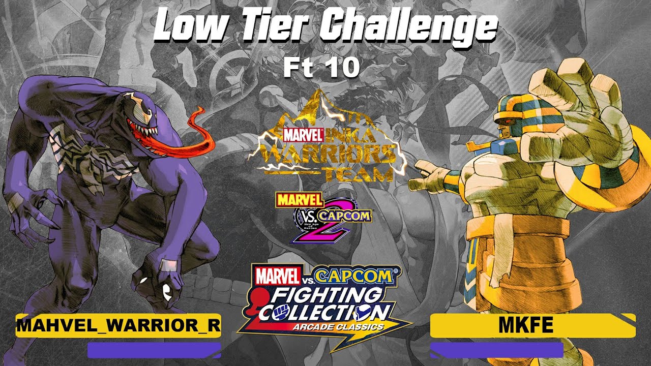 Marvel vs Capcom 2 (DC): Low Tier Set: MAHVEL_WARRIOR_R vs MKFE OffLine ...