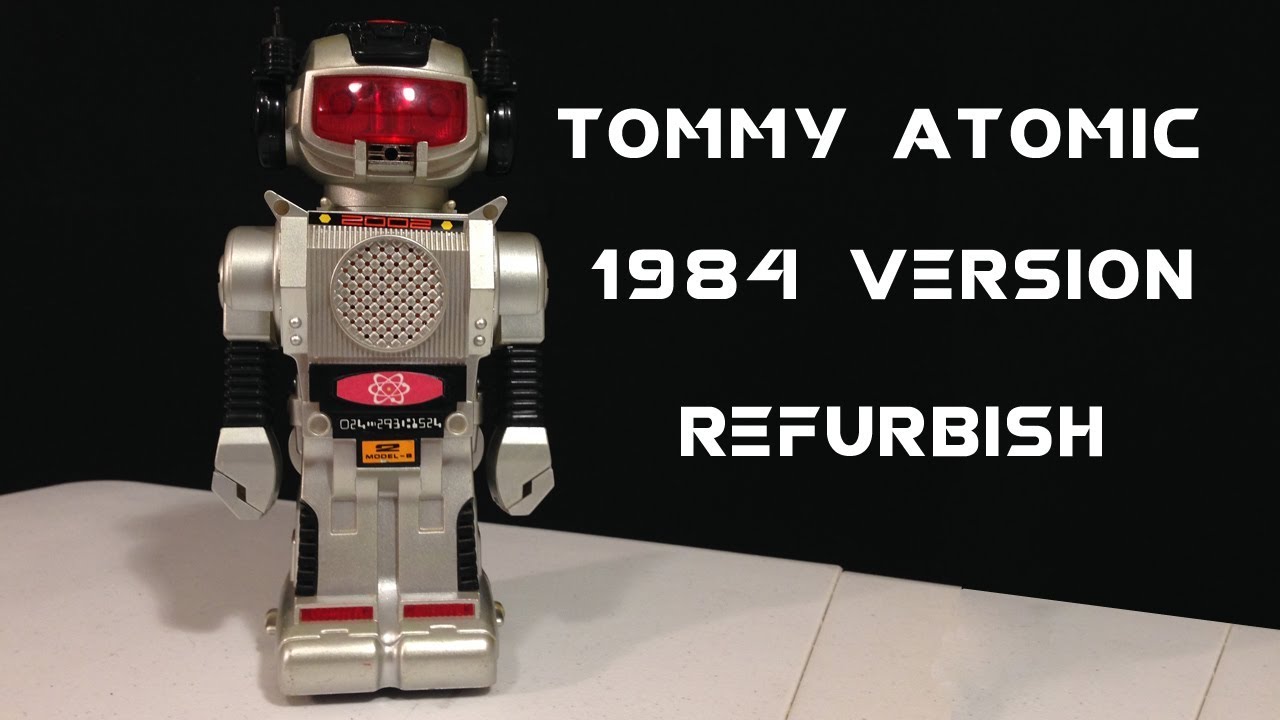 Tommy Atomic 1984 Robot by New Bright Refurbish - YouTube