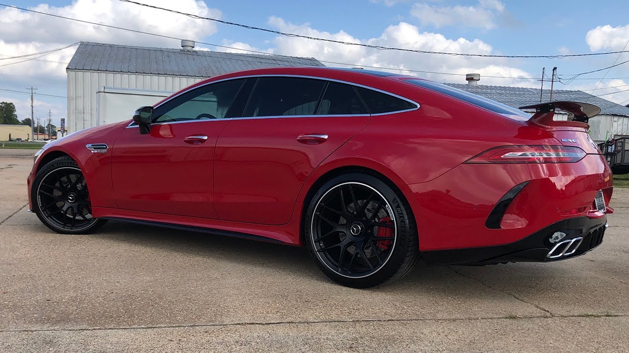 2020 Mercedes-Benz AMG GT 63 4-Door Coupe 4Matic - Startup, Exhaust ...