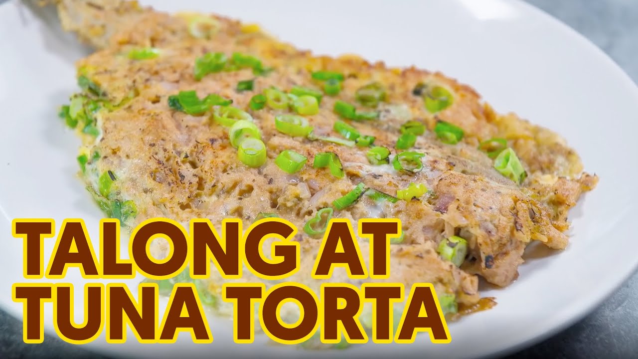 Talong at Tuna Torta | Easy Eggplant and Tuna Omelet - YouTube