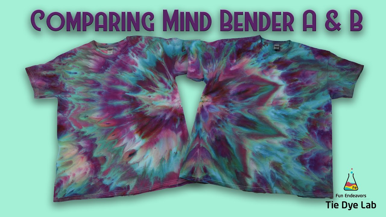 Comparing Dyespin's Mind Bender A & B (Using an Incline Twist Design ...