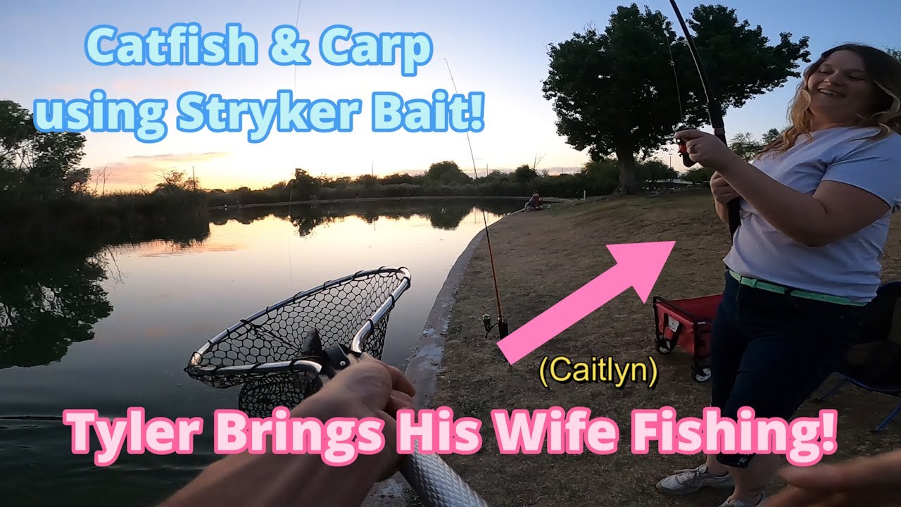 BEATEN By Tyler's Wife!? - Stryker Bait Adventures - YouTube