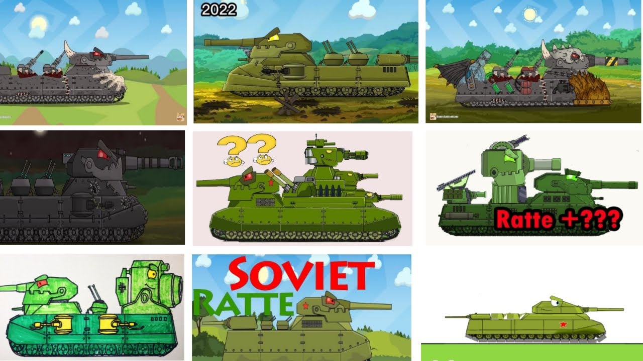 Ratte Tanks and Parts-2 "Russian Tanks 2024" - YouTube