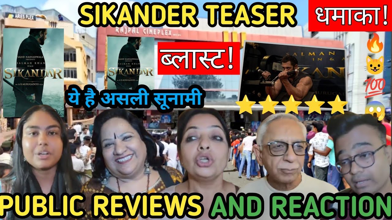 Watching Sikander Teaser Honesty Public Review Reaction | Sikander ...